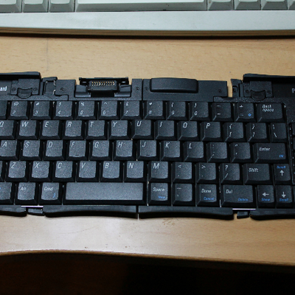 convert Palm foldable keyboard to USB | Hackaday.io