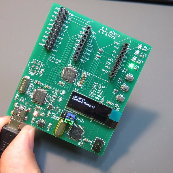 ATMega4809 developing board project | Hackaday.io