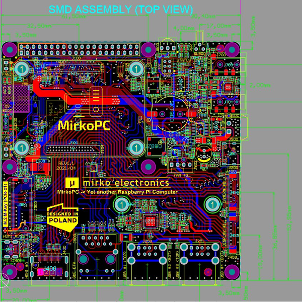 MirkoPC -> CM4 carrier board | Hackaday.io