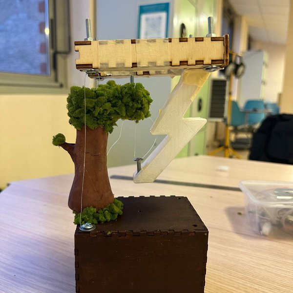 Tensegrity Cloud Lamp | Hackaday.io