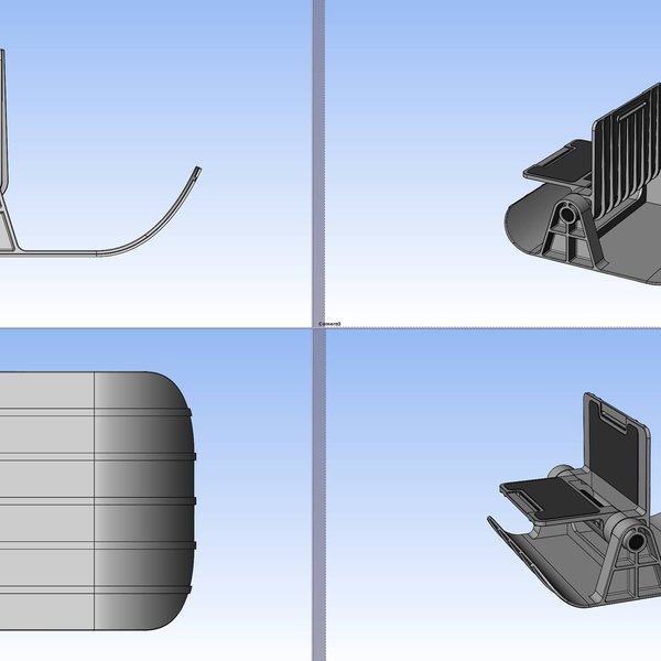 Snow-glider for suitcase and bag | Hackaday.io