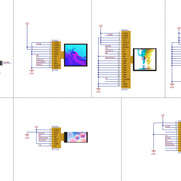 Universal IPS Display Breakout Board | Hackaday.io