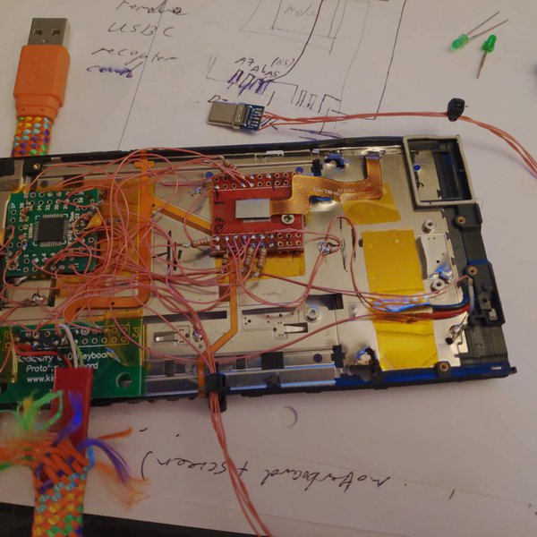 Physical Keyboard for any Android phone | Hackaday.io