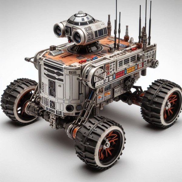 R2D2 & Mars Rover Robot | Hackaday.io