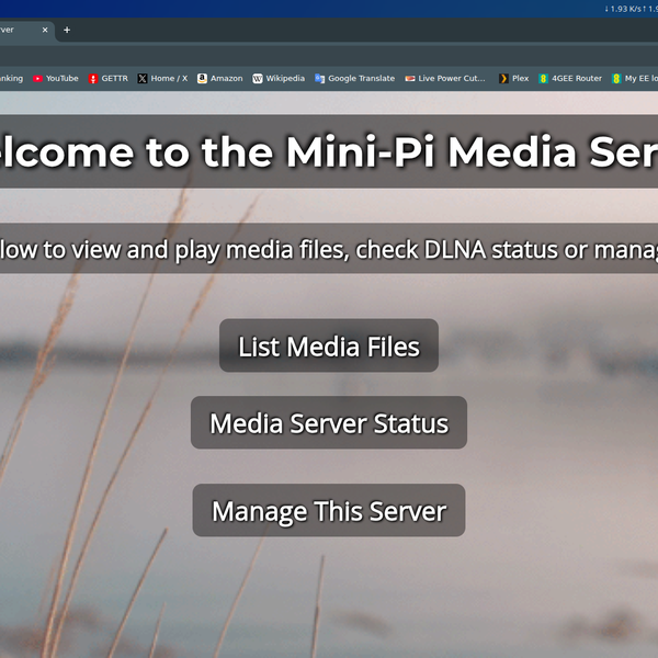 Pi Zero 2w Mini DLNA Server | Hackaday.io