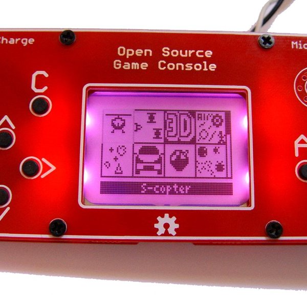 Open Game Console Gamebuino Clone 