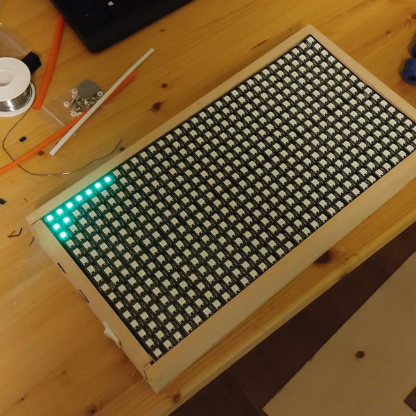 A led matrix of interactive pixels | Hackaday.io