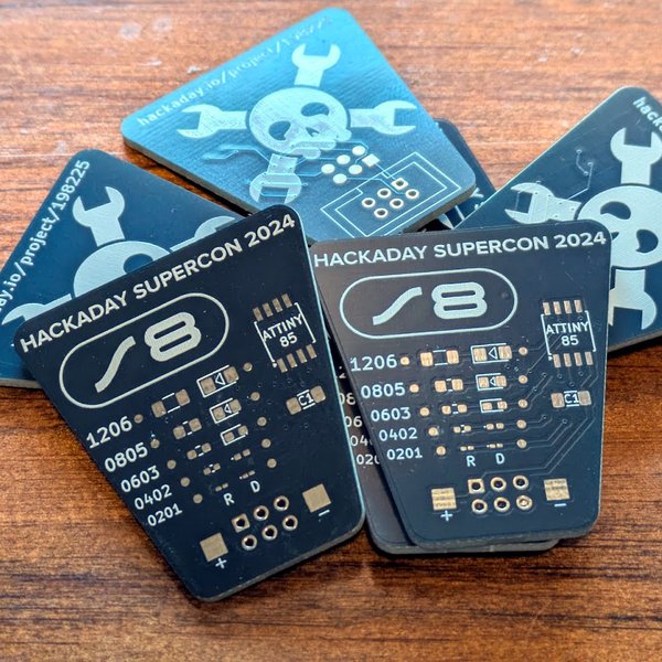 Supercon 2024 SMD Challenge SAO (Cursed) | Hackaday.io