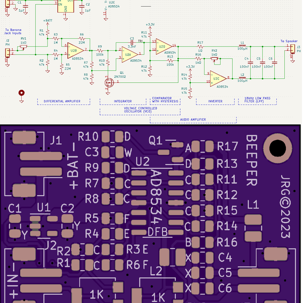 Beeper Box: Analog V2F | Hackaday.io