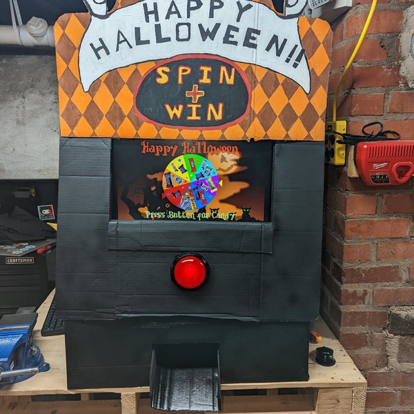 Halloween Candy Dispenser Game | Hackaday.io