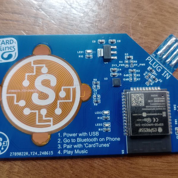 Business Card Bluetooth Speaker | Hackaday.io
