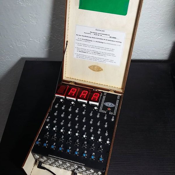 (AT) Mega Enigma, a 2560 Pro Mini Enigma Simulator | Hackaday.io