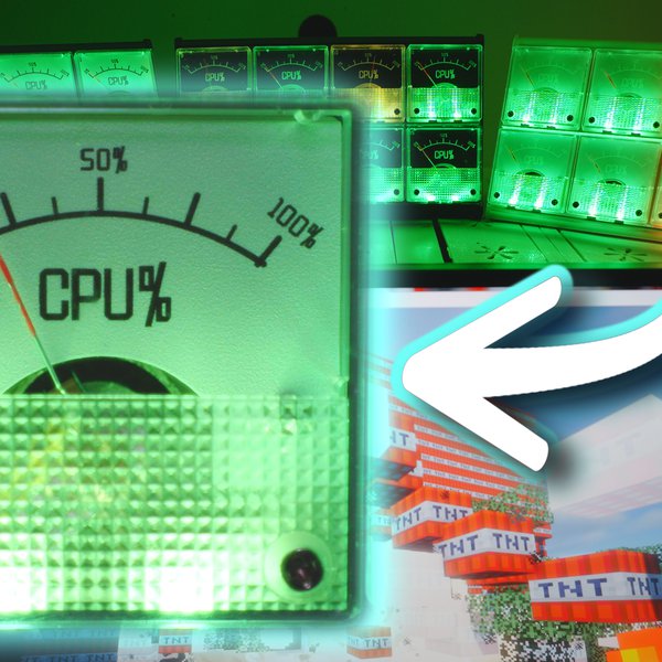 Cyber Retro-style DIY PC Performance Monitor | Hackaday.io