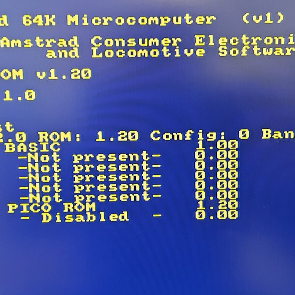 CPC Pico ROM Emulator | Hackaday.io