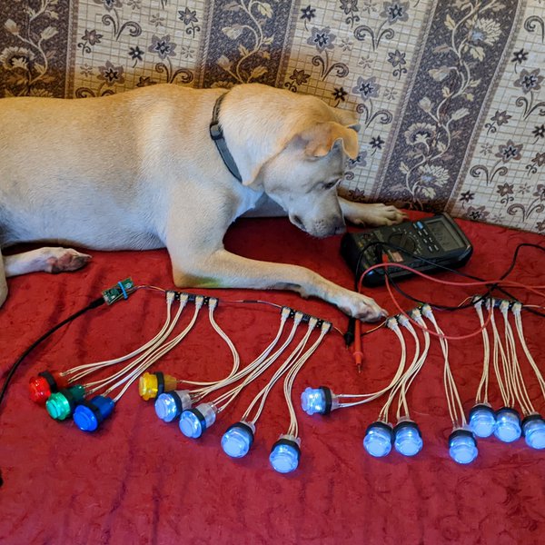 Raspberry Pi Pico 4xN Midi Arcade Button Box | Hackaday.io