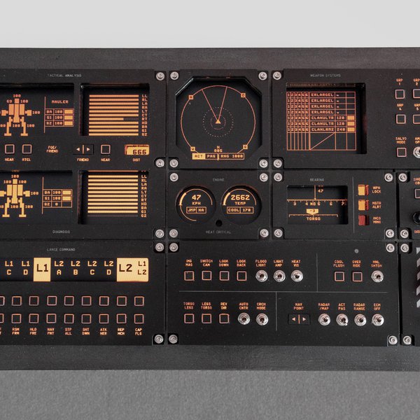 Mechwarrior 4 Simulator Cockpit Panel | Hackaday.io