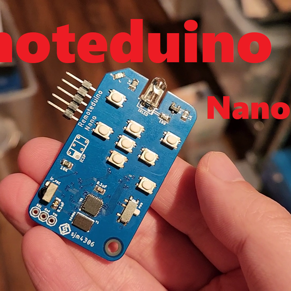 Remoteduino Nano | Hackaday.io