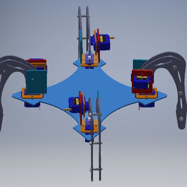 Robot Quadruped de 8 DOF | Hackaday.io