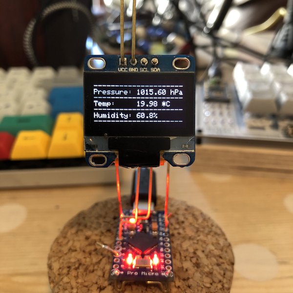 Freeform Humidity Pressure Temperature session | Hackaday.io