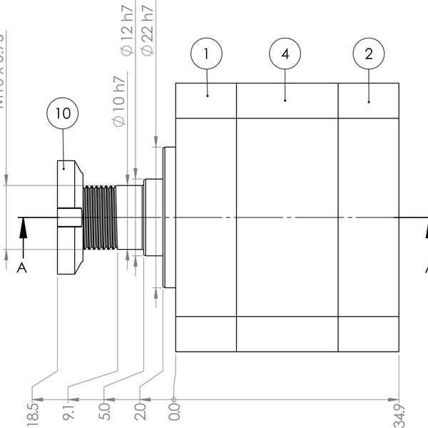 Sealed, hollow-shaft NEMA 17 stepper motor | Hackaday.io
