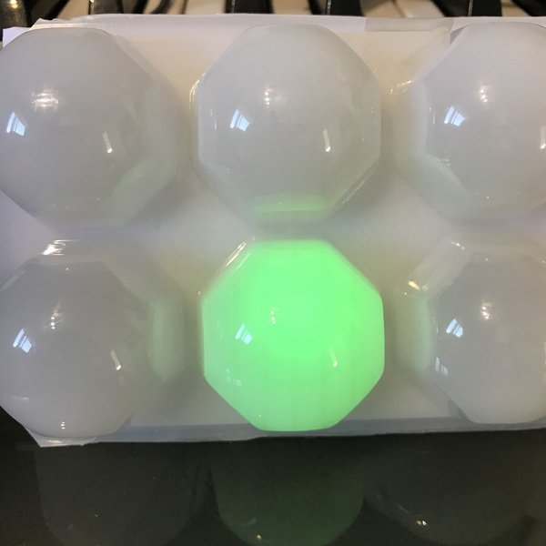 Ping-pong ball (ice cube tray) neopixel display | Hackaday.io