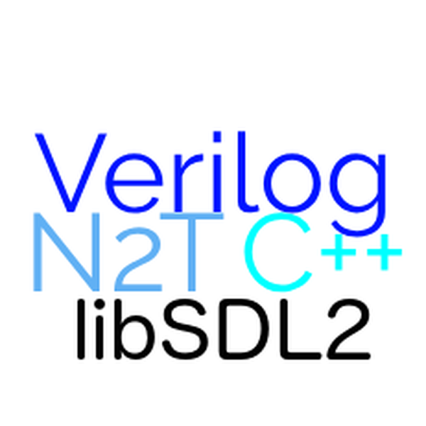 Nand2Tetris in Verilog Part3 - Verilator and SDL2 | Hackaday.io