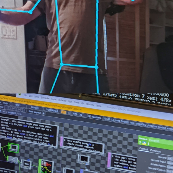 Pose2Art: SmartCam to TouchDesigner, Unity via OSC | Hackaday.io