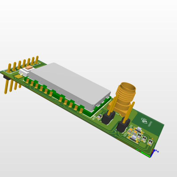 Thebe-II Radio Module PCB | Hackaday.io