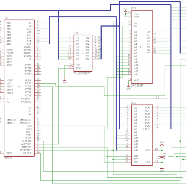 80188 simple computer | Hackaday.io