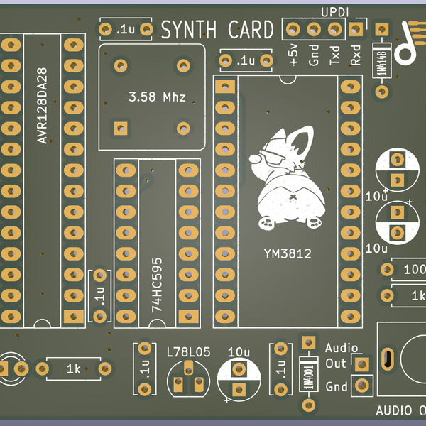 YM3812 Synth Card | Hackaday.io