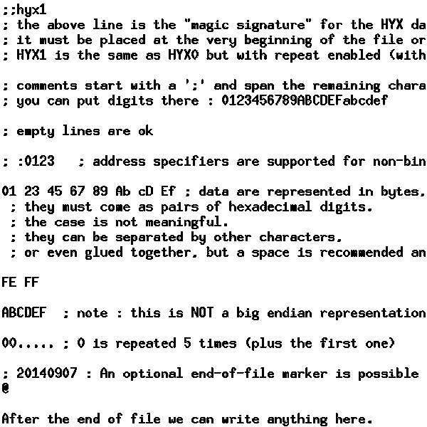 HYX file format | Hackaday.io
