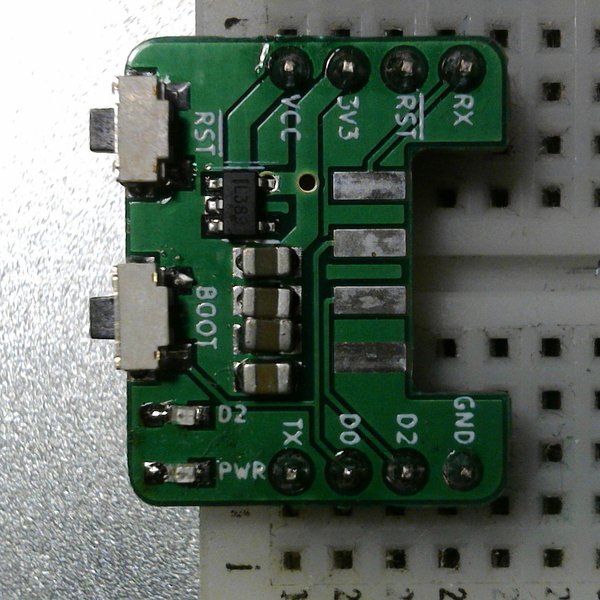 ESP-01 Breadboard Adaptor | Hackaday.io
