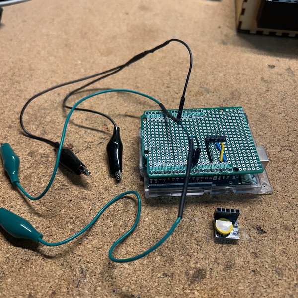 Analog Meter Arduino Clock