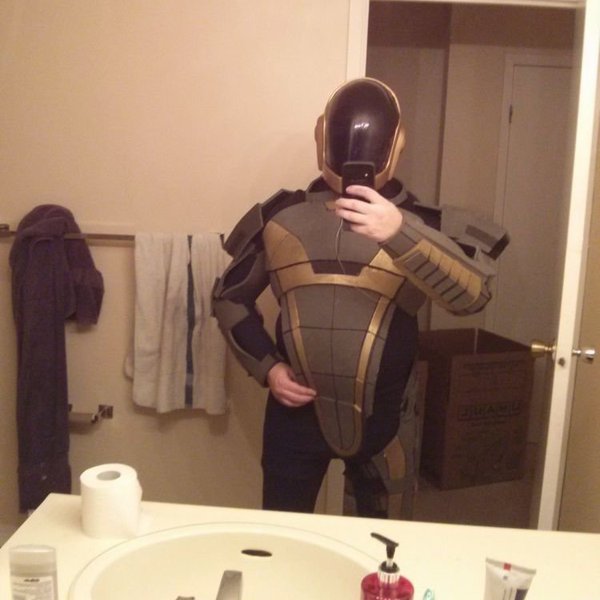 5-Day SpeedBuild Mass Effect Armor | Hackaday.io