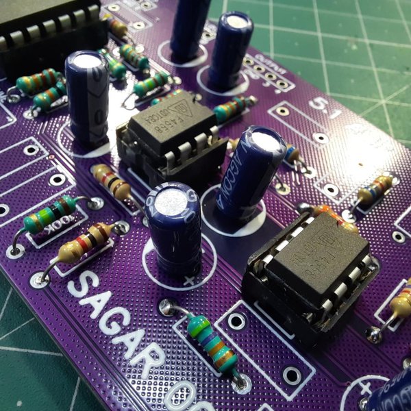 5.1 channel preamplifier for Audio system | Hackaday.io
