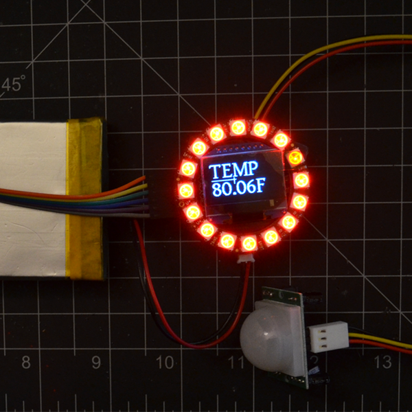 NeoPixel Temperature Display | Hackaday.io