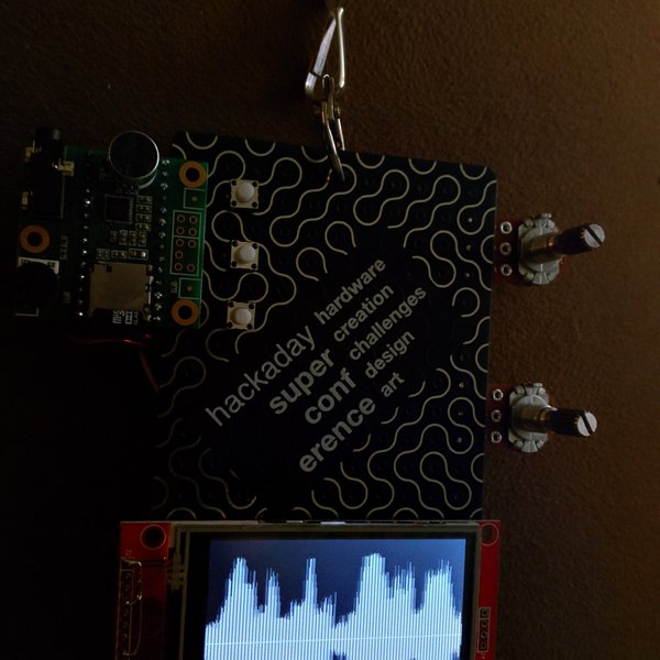 Audio Spectrum Analyzer: A SuperCon Badge | Hackaday.io
