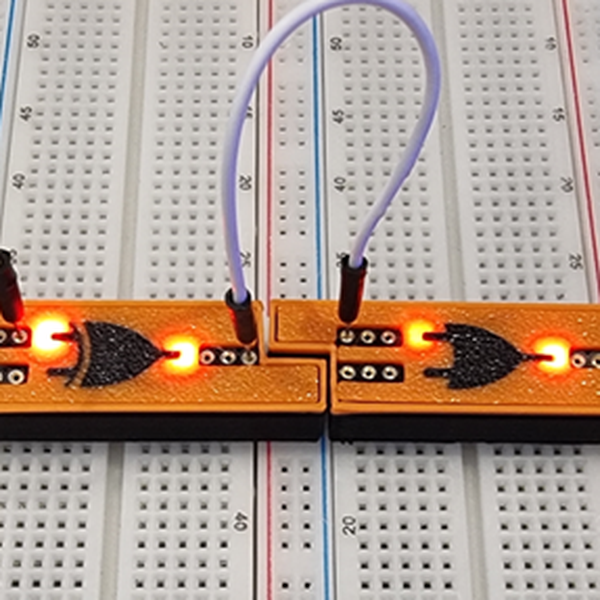 Illuminated Logic Gates