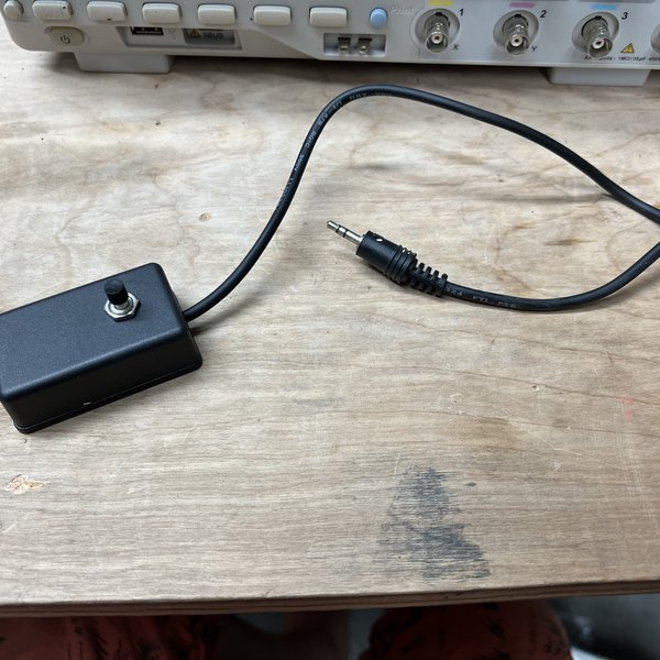 Oscilloscope Remote Trigger Button | Hackaday.io
