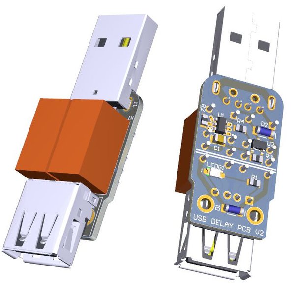 USB Connection Delay Stick V2 | Hackaday.io