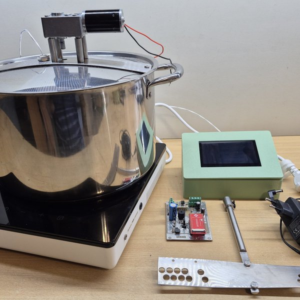8-Liter Automated Beer Mashing and Cooking Machine | Hackaday.io