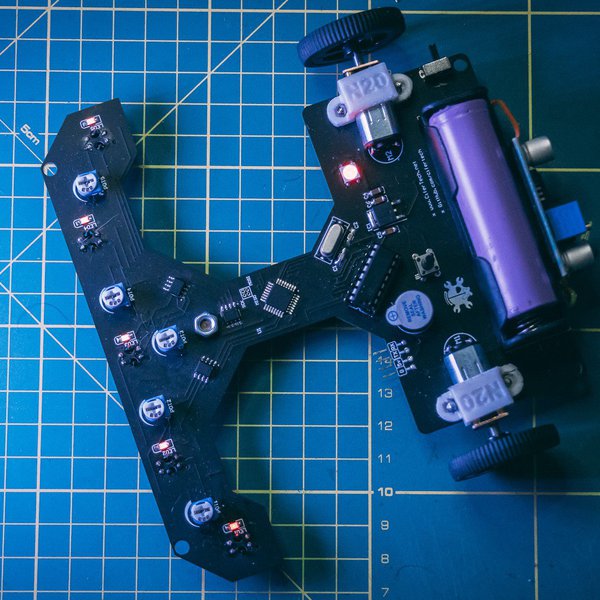 Hammer Head The Line-Follower Robot | Hackaday.io