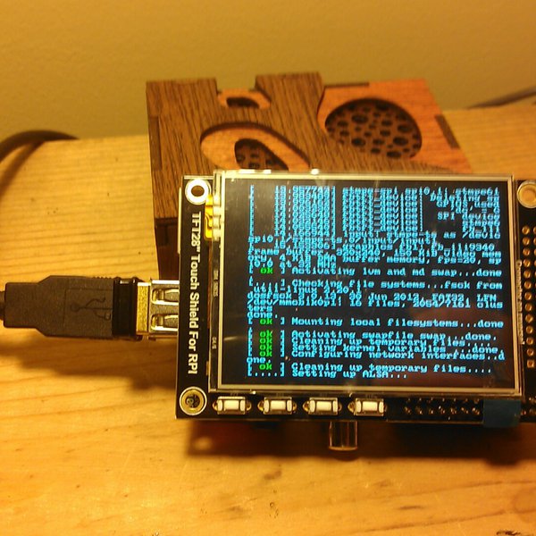 Raspberry Pi with 2.8 inch touch screen | Hackaday.io