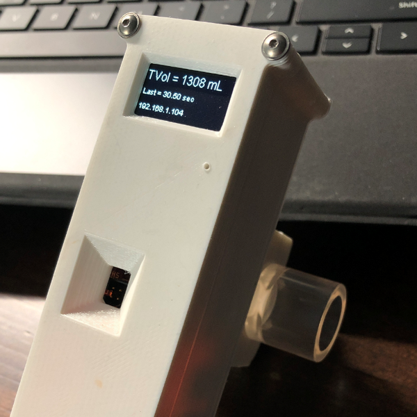 Open Source Spirometer using ESP32 | Hackaday.io