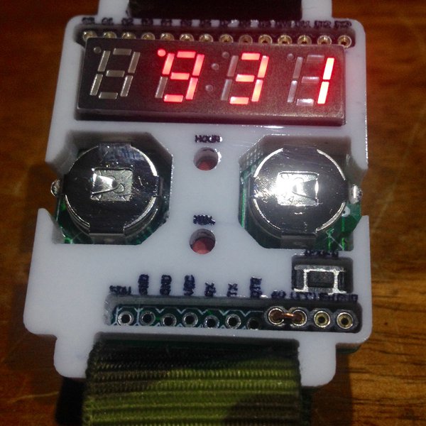 Arduinotime watch | Hackaday.io