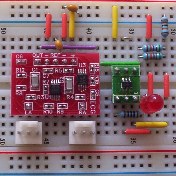 Small Single Lead ECG Analog Frontend | Hackaday.io