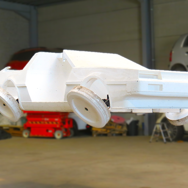 Full Scale flying delorean model | Hackaday.io