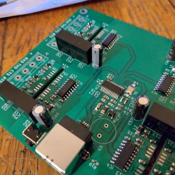 Converter from USB to 4 isolated UARTs | Hackaday.io