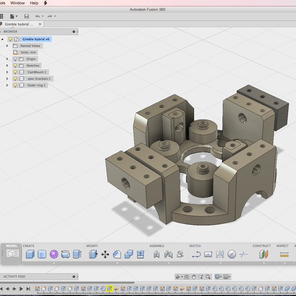 Timelapse Camera Gimbal and Pi Rig | Hackaday.io
