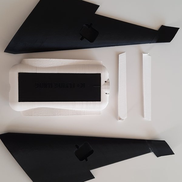 3D Printed Flying wing FPV Drone | Hackaday.io